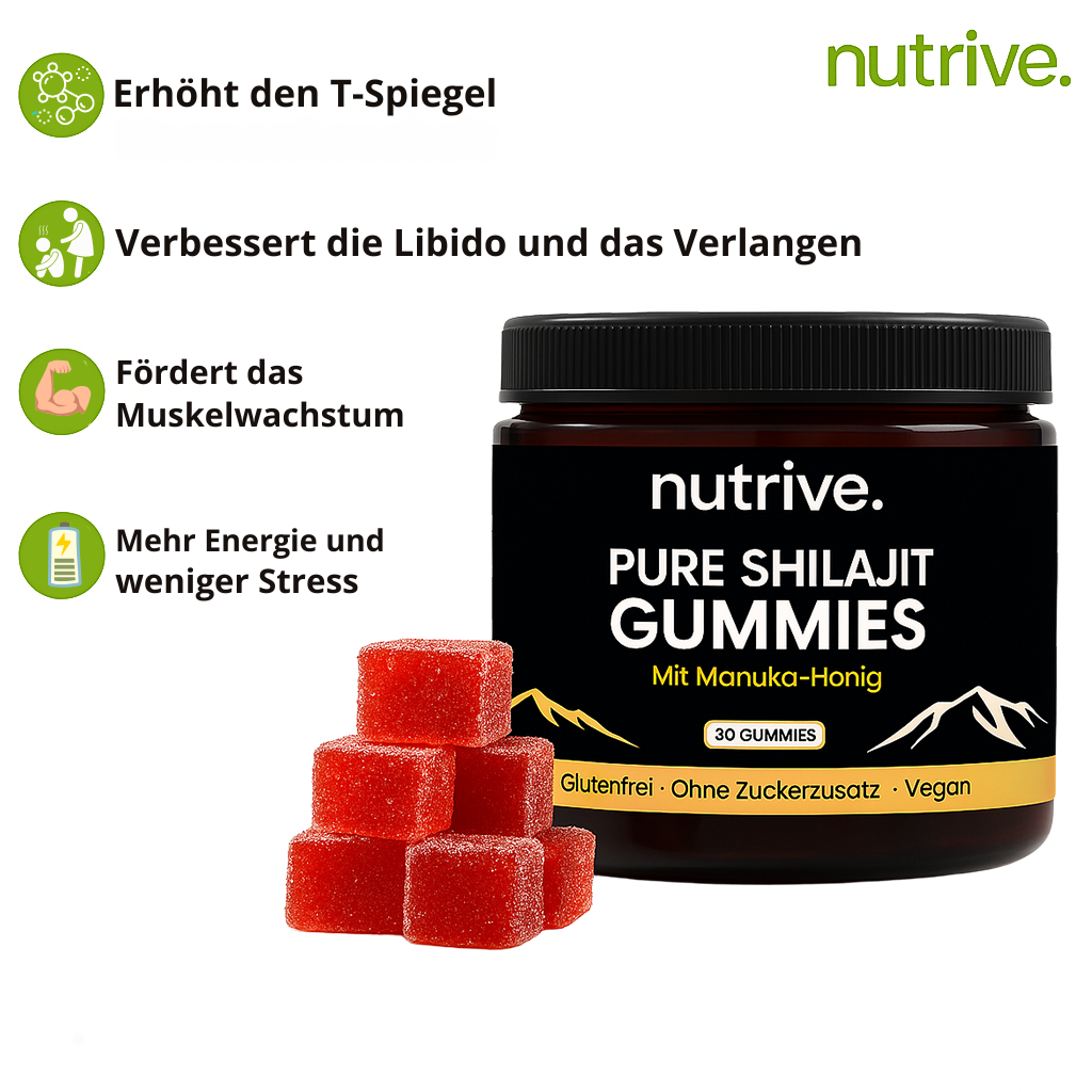 Nutrive© Pure Shilajit Gummies – Nutrive Germany
